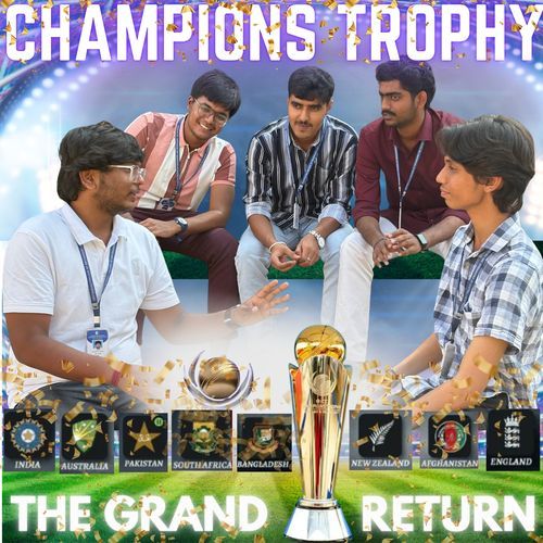 Champions Trophy 2025: The Grand Return from A Pep Talk on the GCET ...