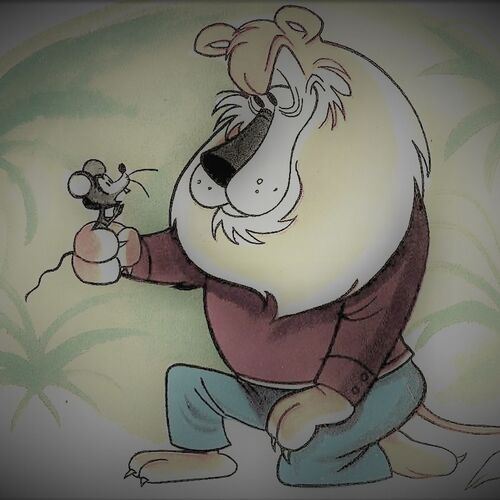 ASMR Español EL LEON Y EL RATON Cuento infantil SUSURRADO con valores ...
