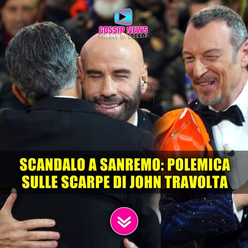 Scandalo a Sanremo: Polemica Sulle Scarpe di John Travolta! from Gossip ... Scandalo a Sanremo: Polemica Sulle Scarpe di John Travolta! from Gossip ...