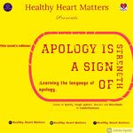 APOLOGY IS A SIGN OF STRENGTH: Learning The Language Of Apology from ...