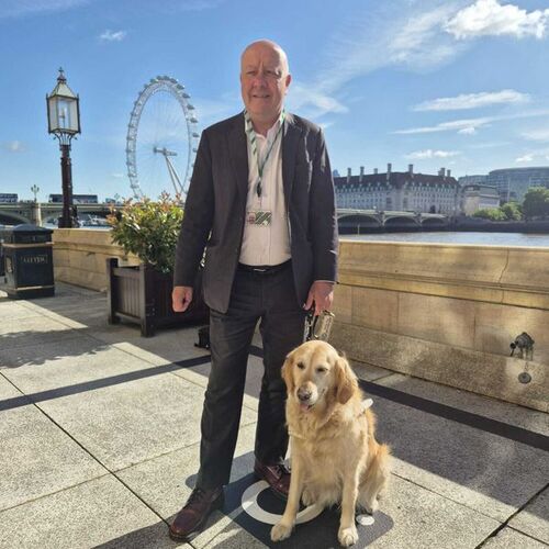 S2 Ep645: A New MP And His Guide Dog Enter UK House Of Commons from ...