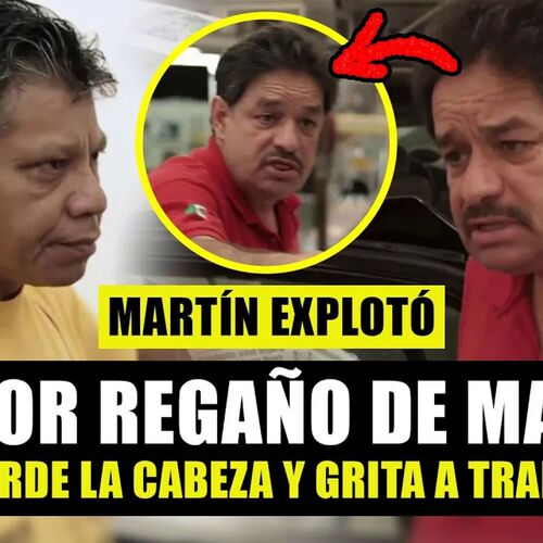 Martín Vaca FURIOSO EXPLOTA contra su trabajador FRENTE A LAS CÁMARAS ...