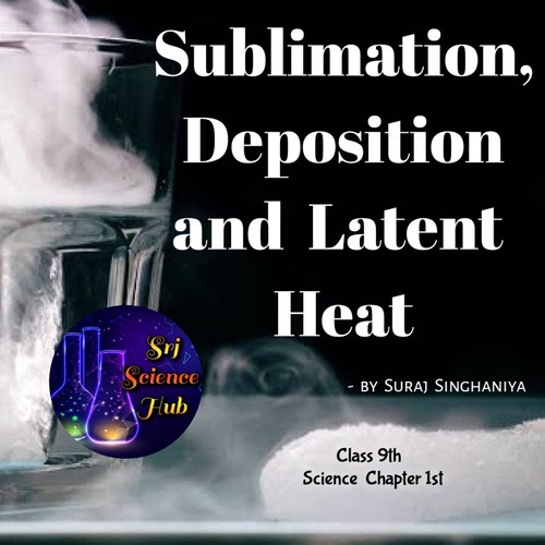 Class 9th | Chapter 1:- SUBLIMATION, DEPOSITION & LATENT HEAT from Srj ...