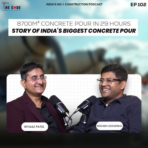 8700 cubic metre concrete in 29 hours | Story of India's Biggest ...